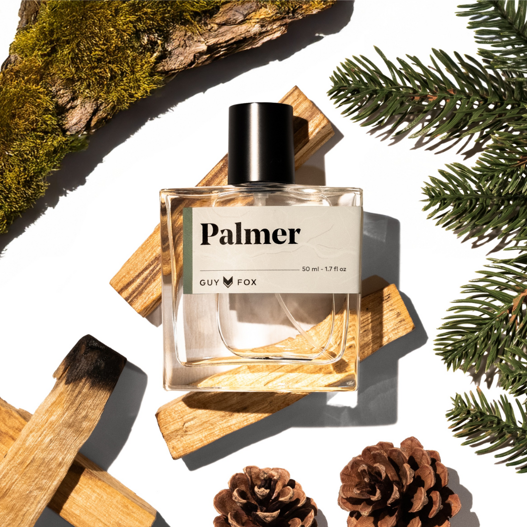 Palmer - Men's Cologne - White Pine, Palo Santo, Alpine Air – Stone ...