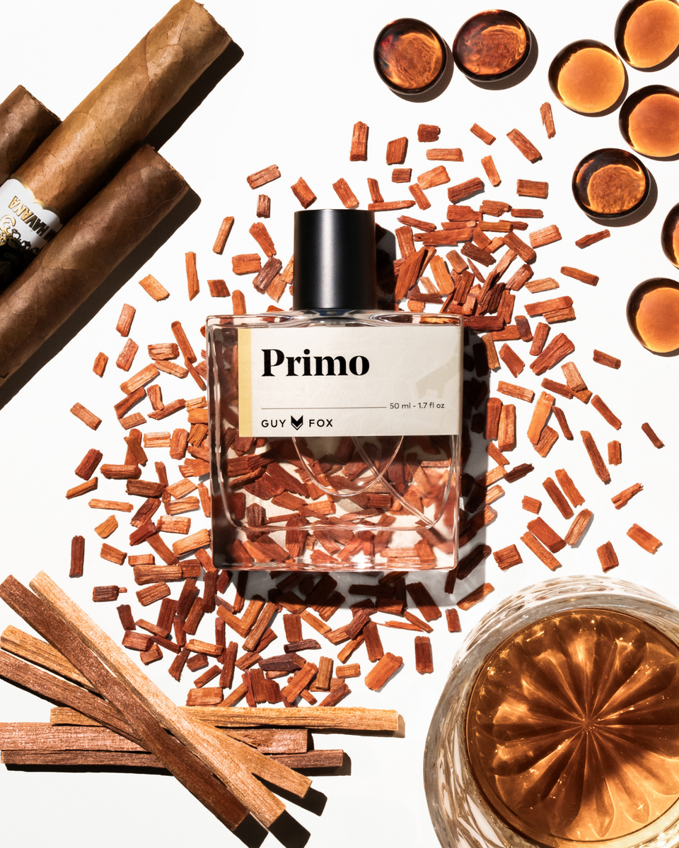 Primo - Men's Cologne - Santal, Cuban Cigar, Smoked Rum – Stone + Suede