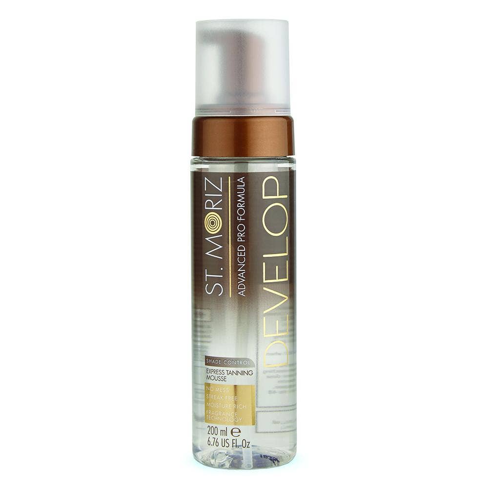 St. Moriz Advanced Pro Clear Tanning Mousse – Stone + Suede Boutique